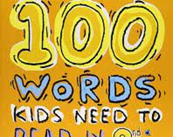 100 Vocabulary Words Kids Need to Know by 5th Grade Ebook - Etsy