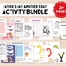 Mother's Day & Father's Day Activity Bundle | 20+ Pages | Mother's Day ...