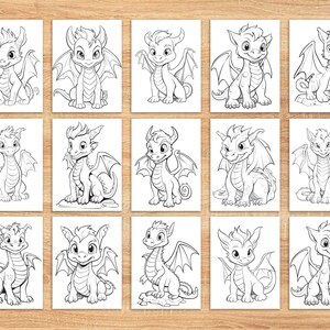 Dinosaur and Dragon Coloring Ultimate Bundle! | + Pages | Workbooks ...