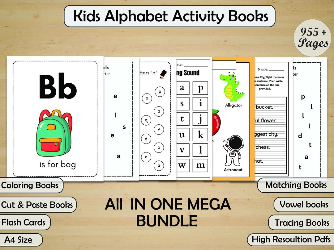 Alphabet Beginner Sounds Bundle! Printable Activities | +955 Pages ...