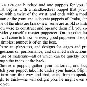 101 Hand Puppets: A Guide for Puppeteers of All Ages - Etsy