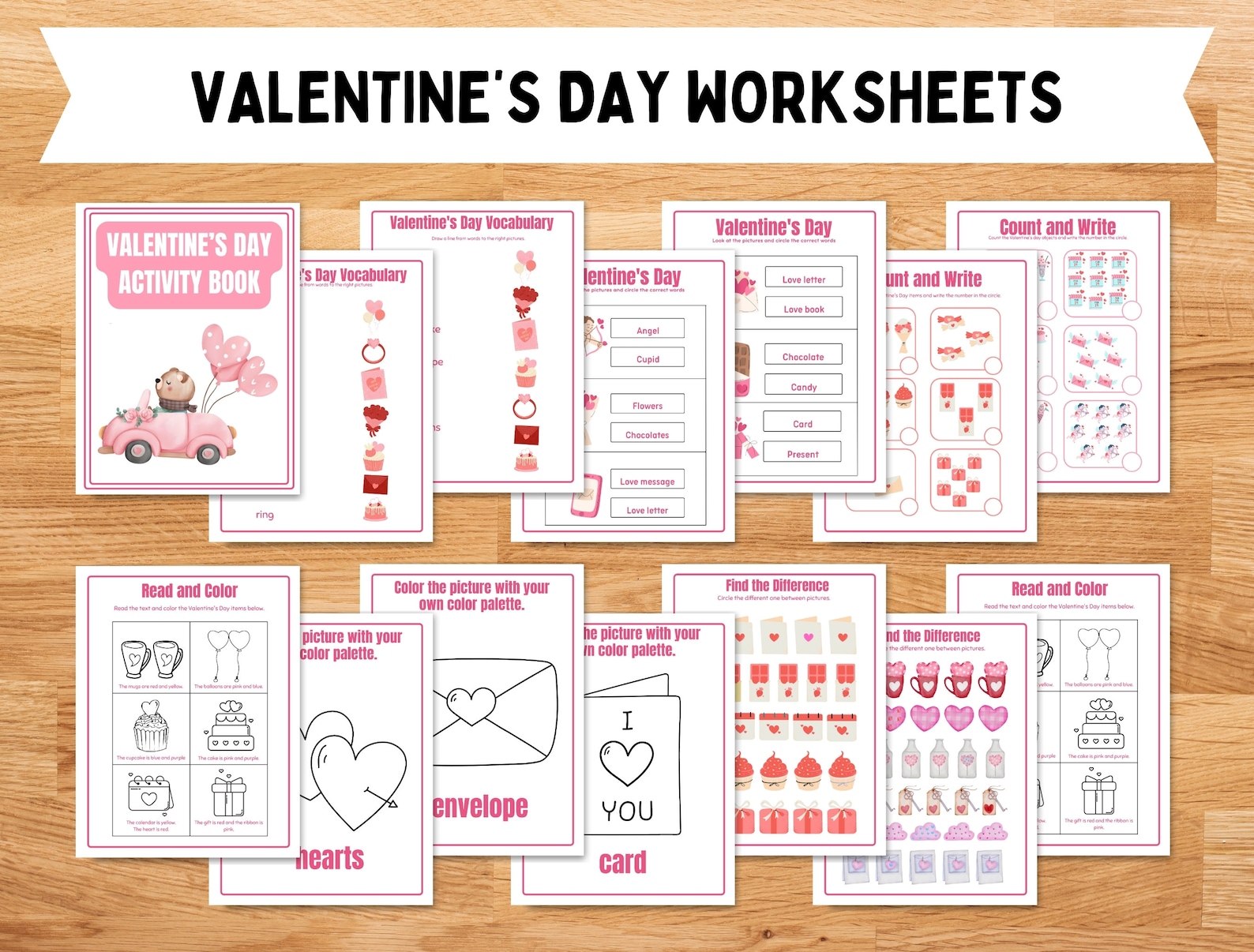 Valentine's Day Activity Bundle | 50+ Pages | Valentine's Day ...