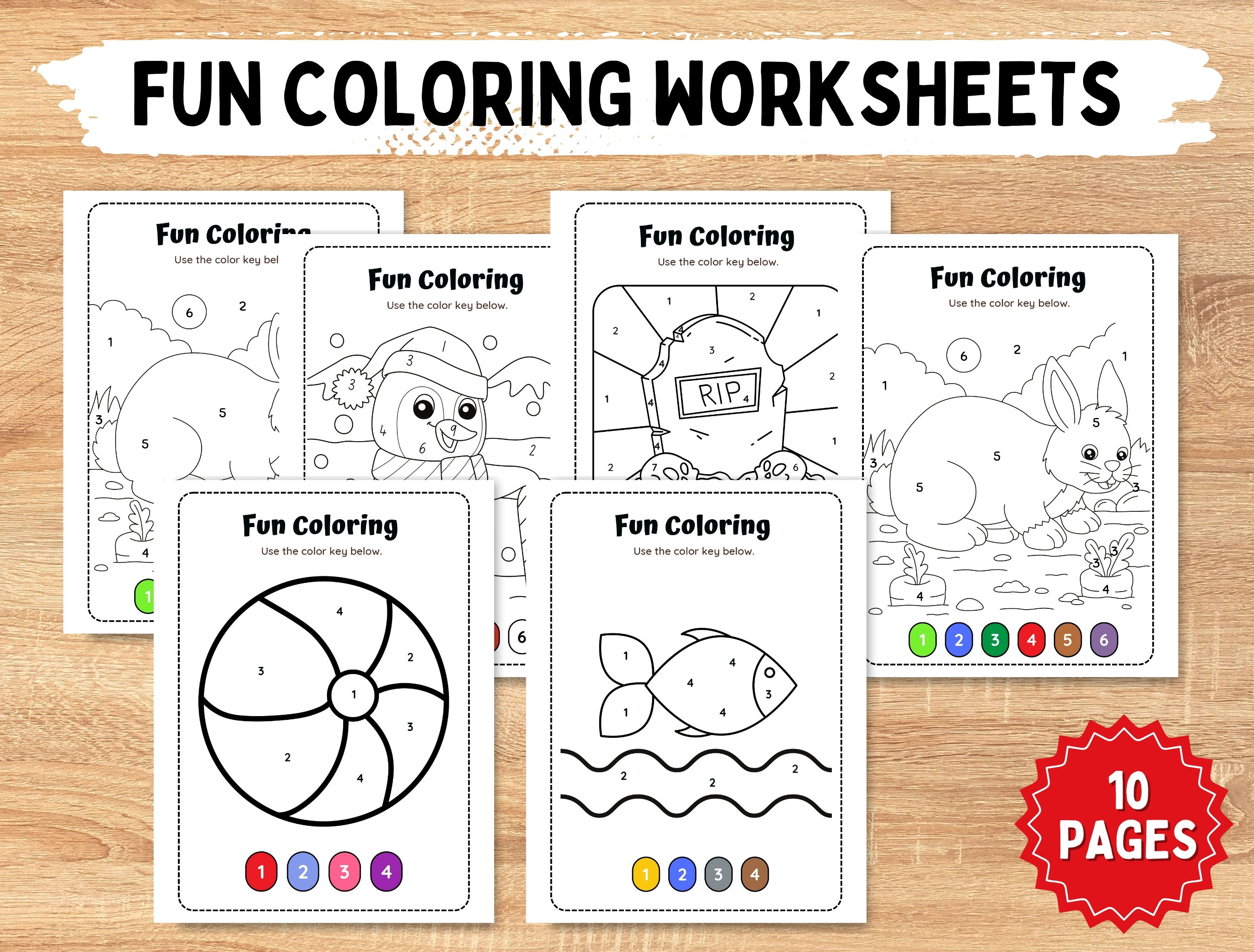 Kids Coloring and Activity Worksheets Ultimate Bundle Printable ...