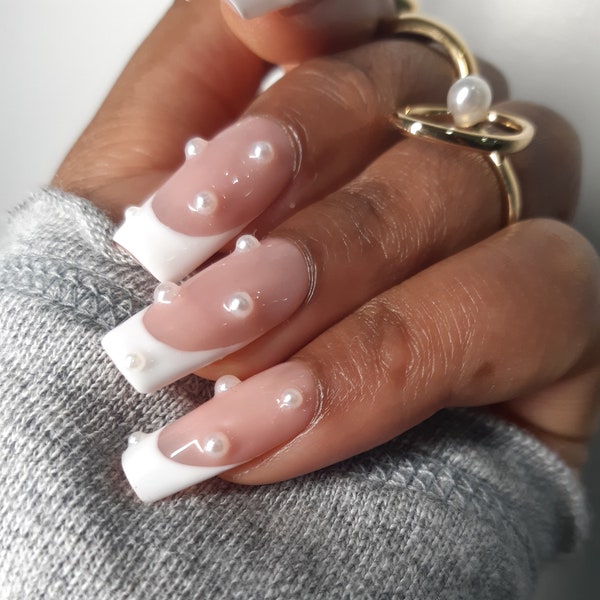 Stick on French Tip - Etsy