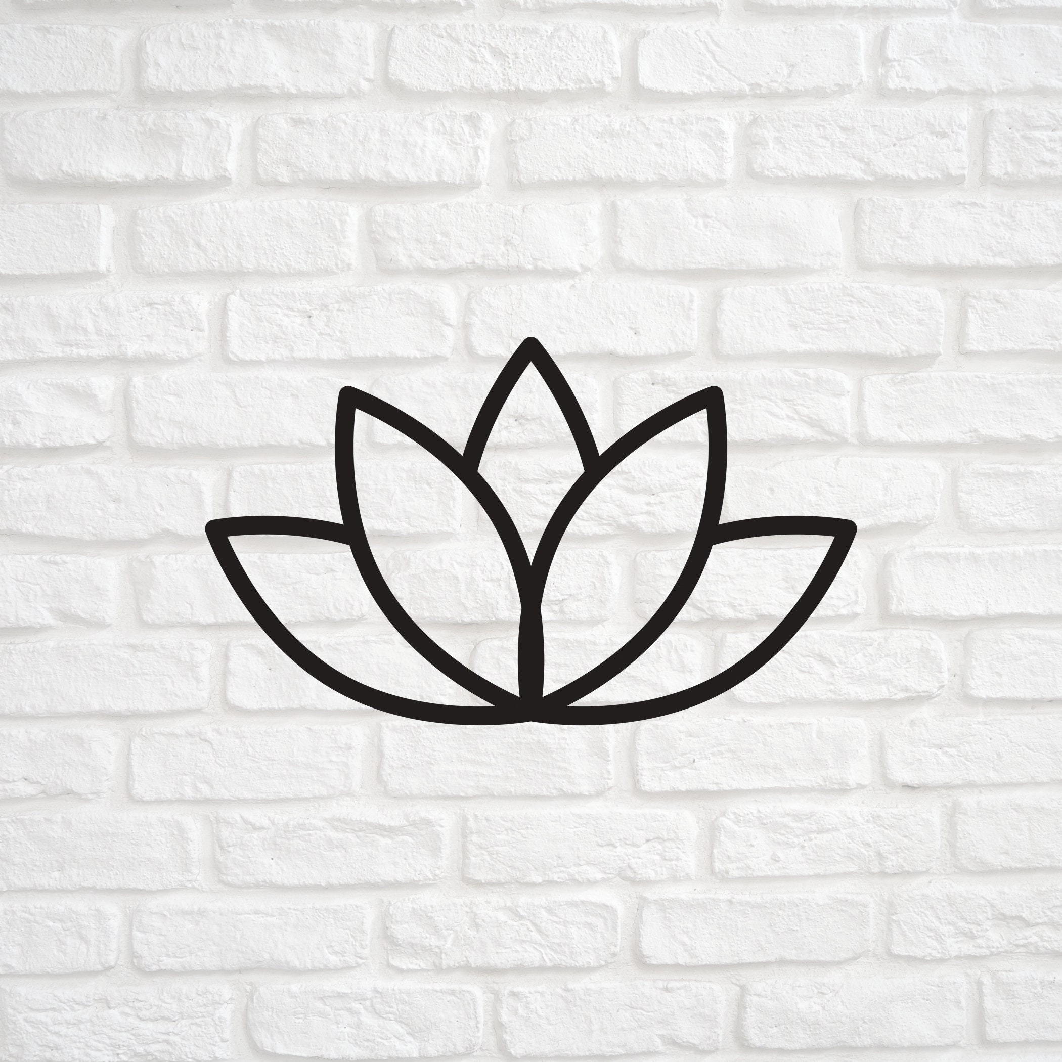 Minimalist Lotus Flower Download Svg, Png, Clipart, Flower, Svg Files ...
