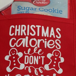 Christmas Calories Don't Count Hot Pad Cookie Gift Set Christmas Gift ...