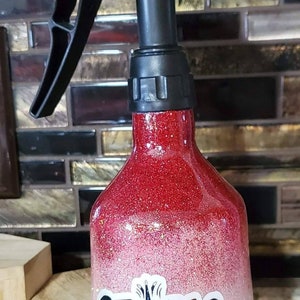 Glittered Spray Bottle Dog Show Trophy Package, Dog Show Spray Bottle ...