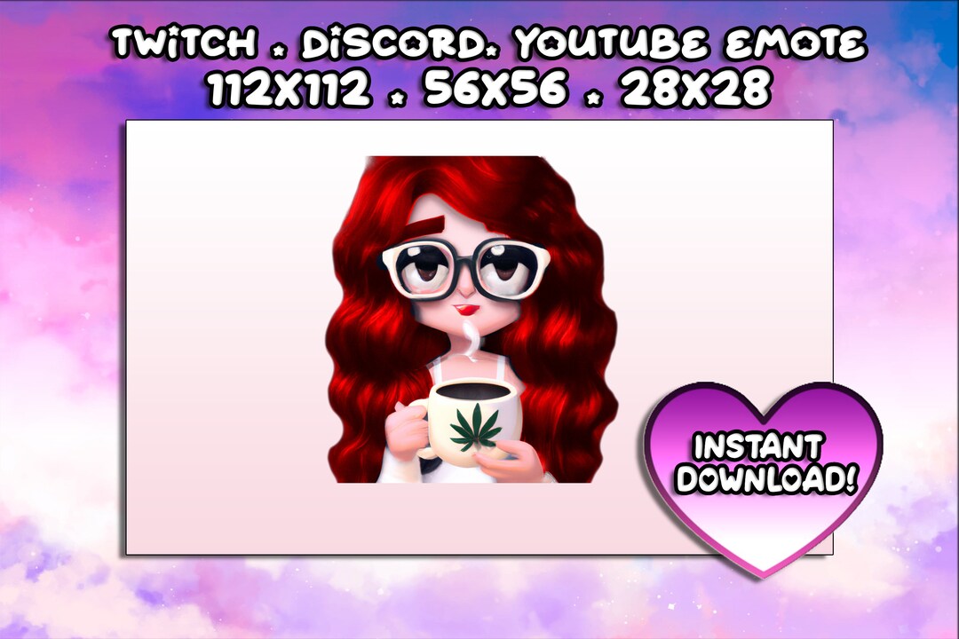 Red Wake and Bake Emote Digital Art for Gamers and Streamers - Etsy