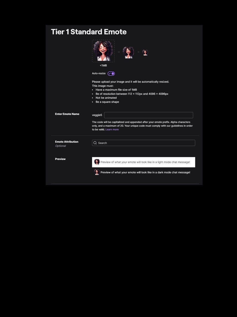 Laughing Gamer Girl Twitch Emote Naturally Curly Black Hair - Etsy