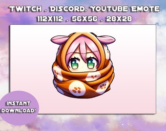 Bunny Cuddle Emote - Etsy