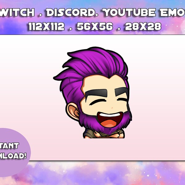 Emotes Facial Hair - Etsy