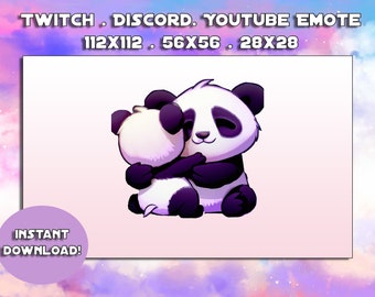 Twitch Cuddle Emote - Etsy