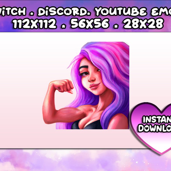 Flex Twitch Emote - Etsy