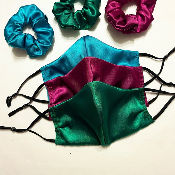 Satin Lined Mask - Etsy