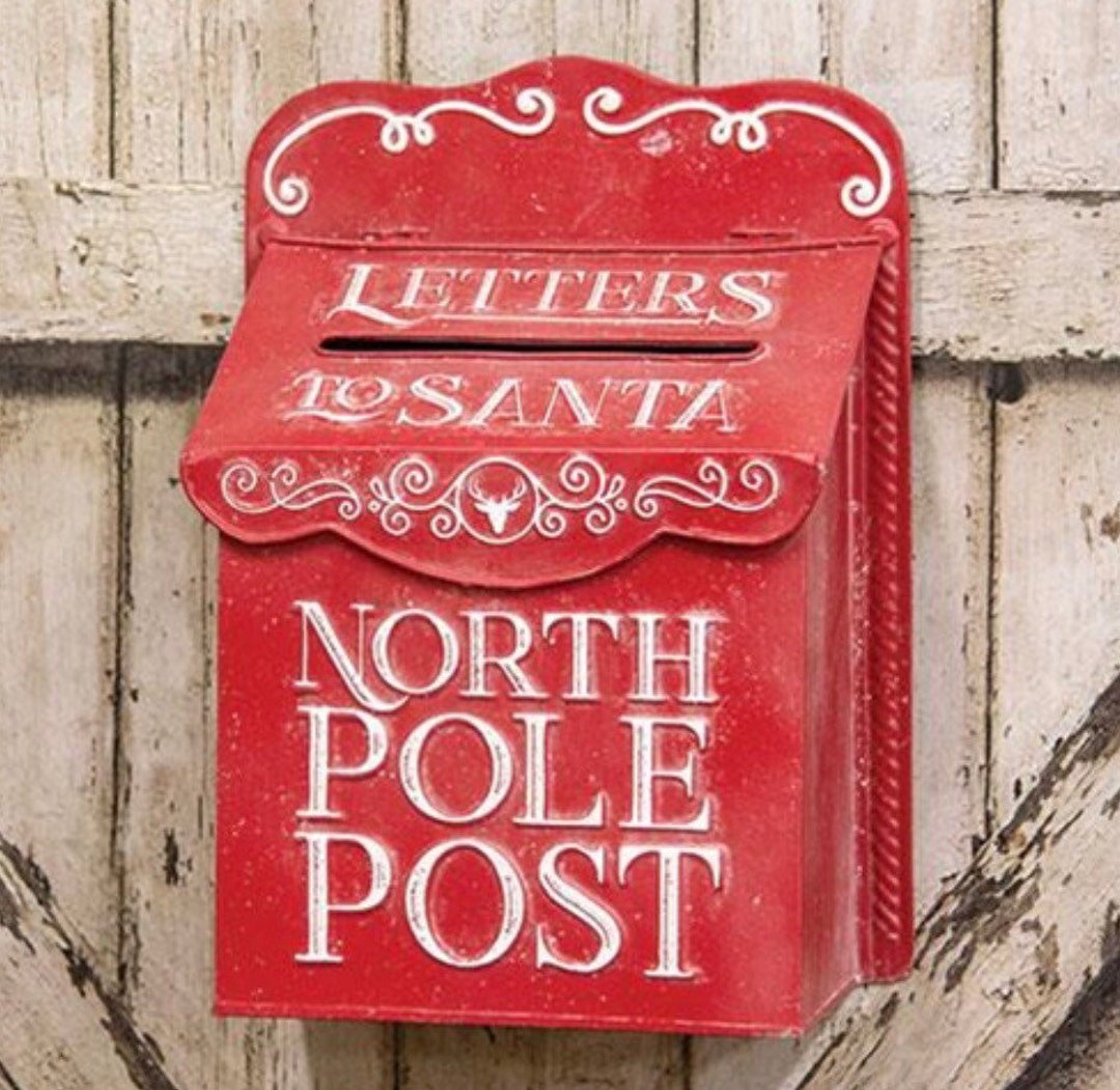 North Pole Mail Box Letters to Santa NEW - Etsy