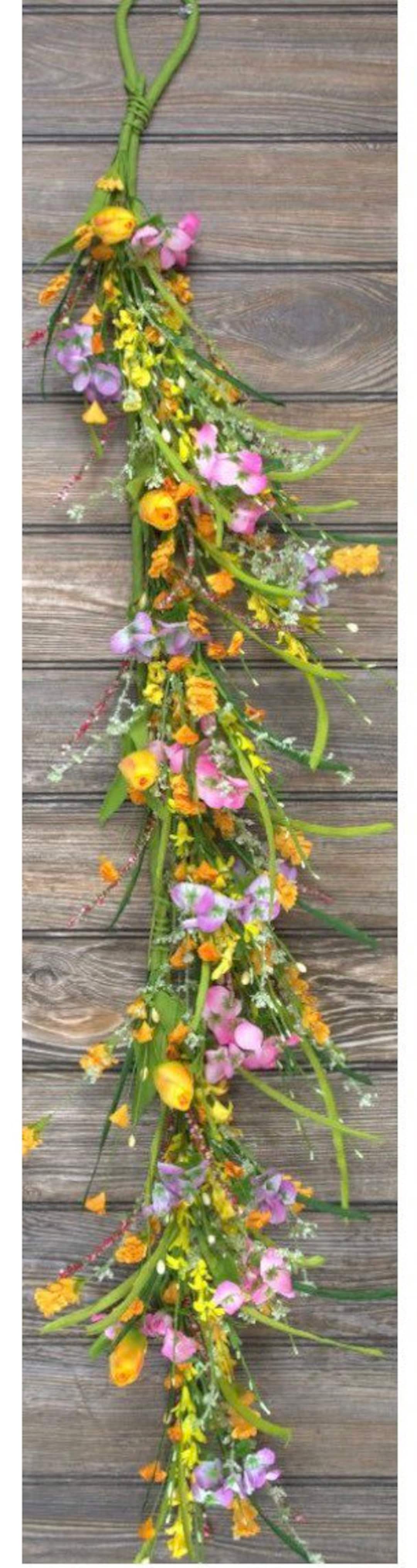 Spring Garden 4ft Garland New - Etsy