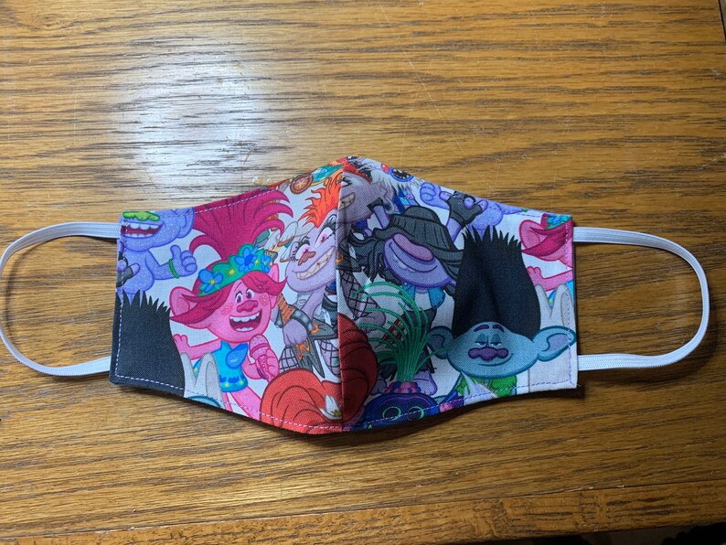 Face Mask Troll Reversible and Washable NEW - Etsy