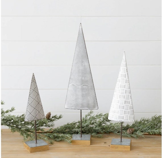 Abstract Metal Trees Set of 3 New - Etsy