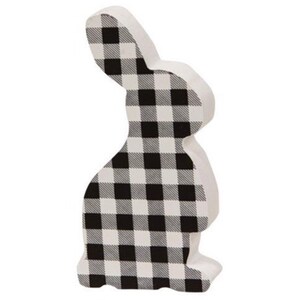 Black & White Buffalo Check Chunky Bunny NEW - Etsy