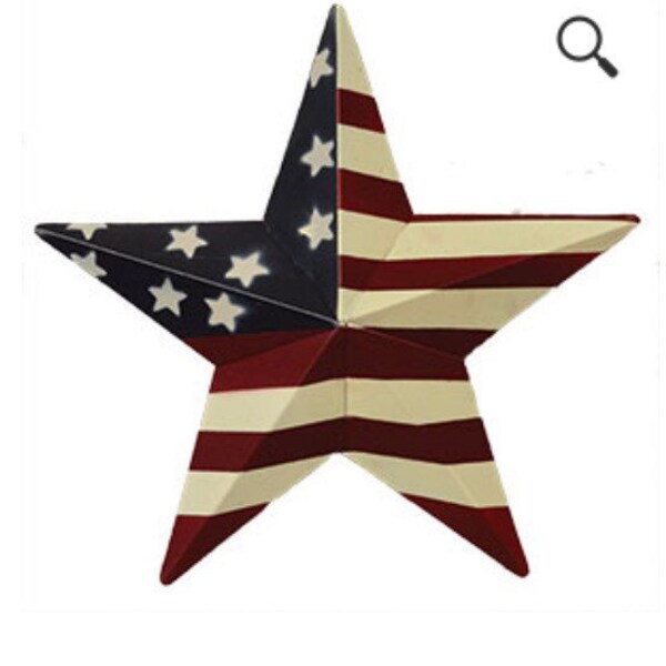American Flag Star - Etsy