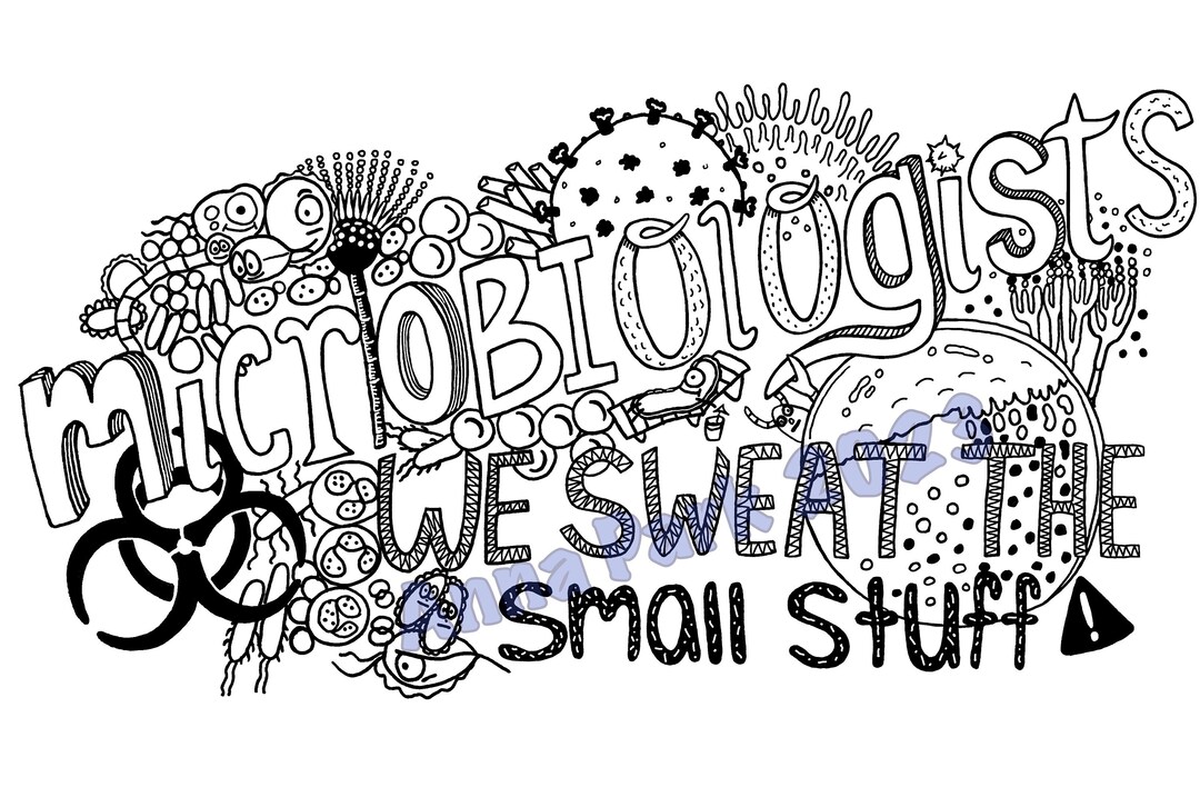 Microbiology Lab Week Original Artwork, Digital Download T-shirt ...