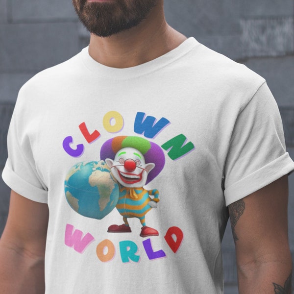 Funny Clown T Shirt - Etsy