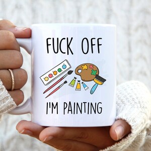 Painter Gift. Painter Mug. Gift for Painter. Profanity Gifts. Rude ...
