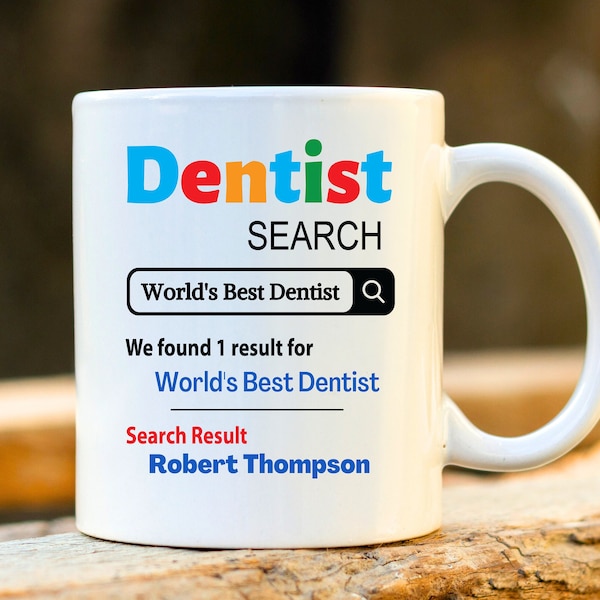 Dentist Mug - Etsy