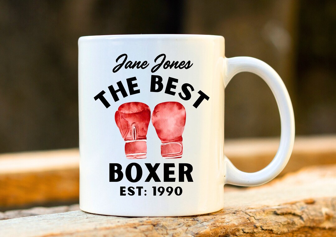 Personalised the Best Boxer Mug. Boxing Gift. Boxing Mug. Gift for ...