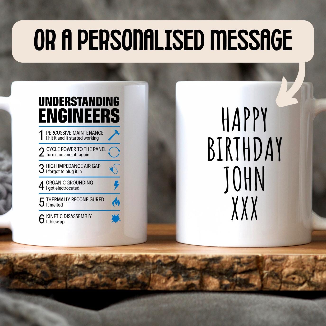 Understanding Engineers Mug – Funny Engineering Gift, Sarcastic Coffee ...