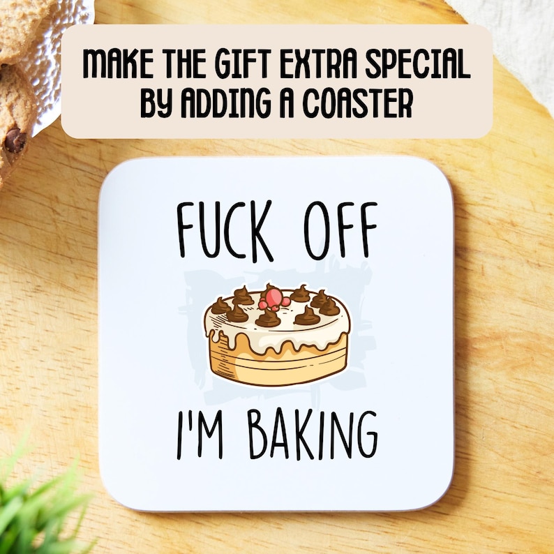 Fuck off I'm Baking Mug - Baking Gift, Rude Mug, Baker Gift, Funny Chef ...