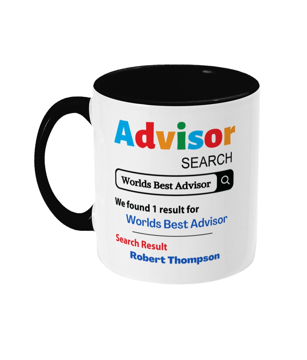Worlds Best Advisor Mug. Personalised Advisor Gift. Gift for - Etsy