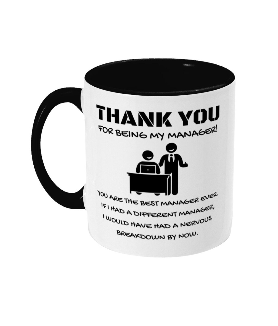 Thank You Manager Mug. Best Manager Gifts. Cup for Project - Etsy