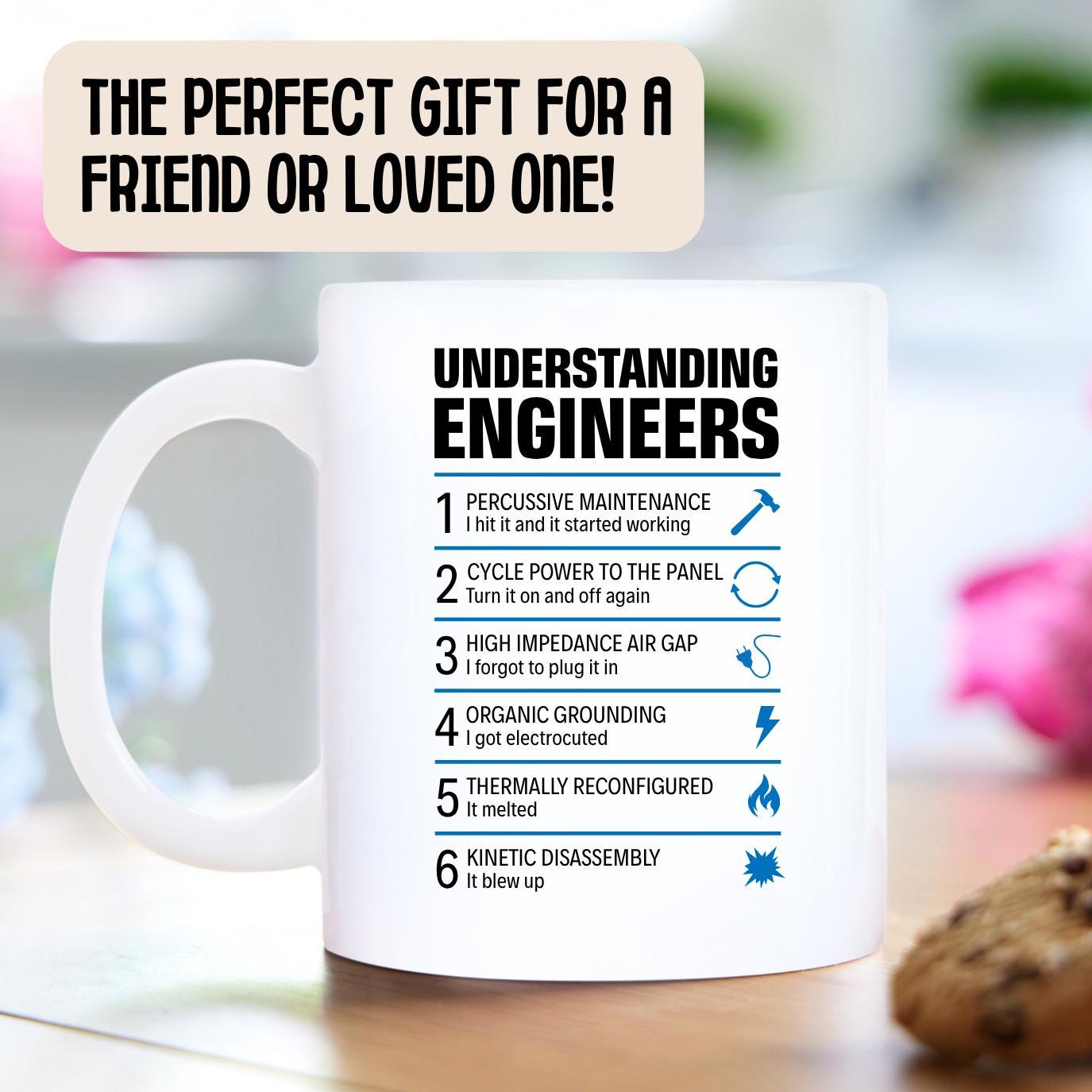 Understanding Engineers Mug – Funny Engineering Gift, Sarcastic Coffee ...
