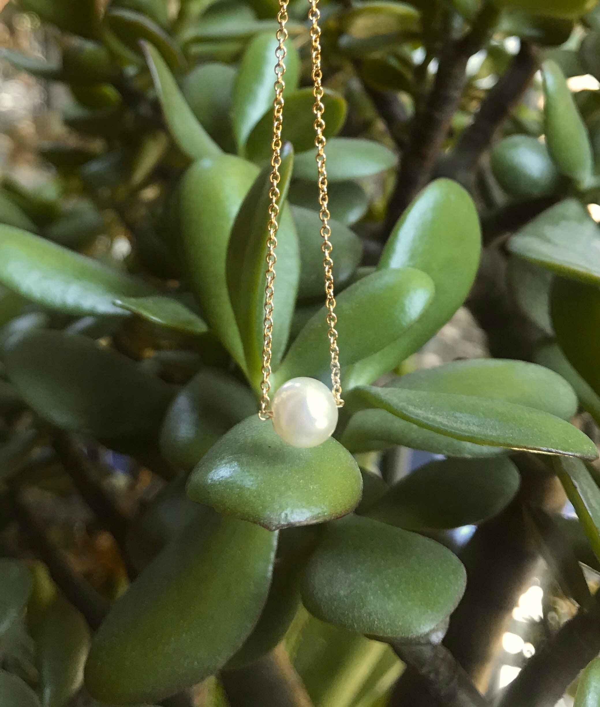 Collar Perla Cultivada, Gargantilla Perla Cultivada, Perla Pequeña ...