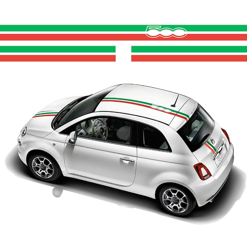 Car Decals Fiat 500 - Etsy