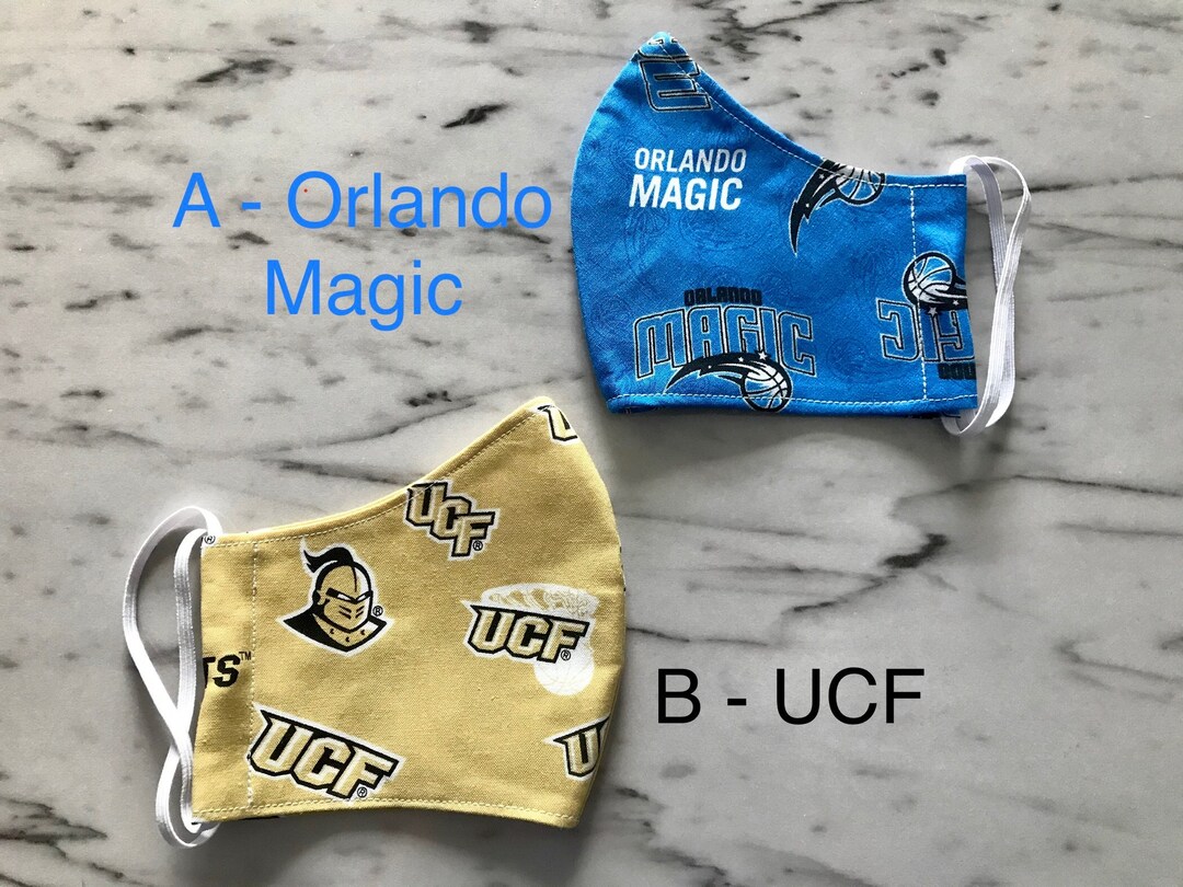 Orlando Magic or UCF Knights Basketball Face Mask. Washable - Etsy Italia