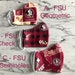 FSU Seminoles Sports Face Mask. Washable Double Layer W/thin - Etsy