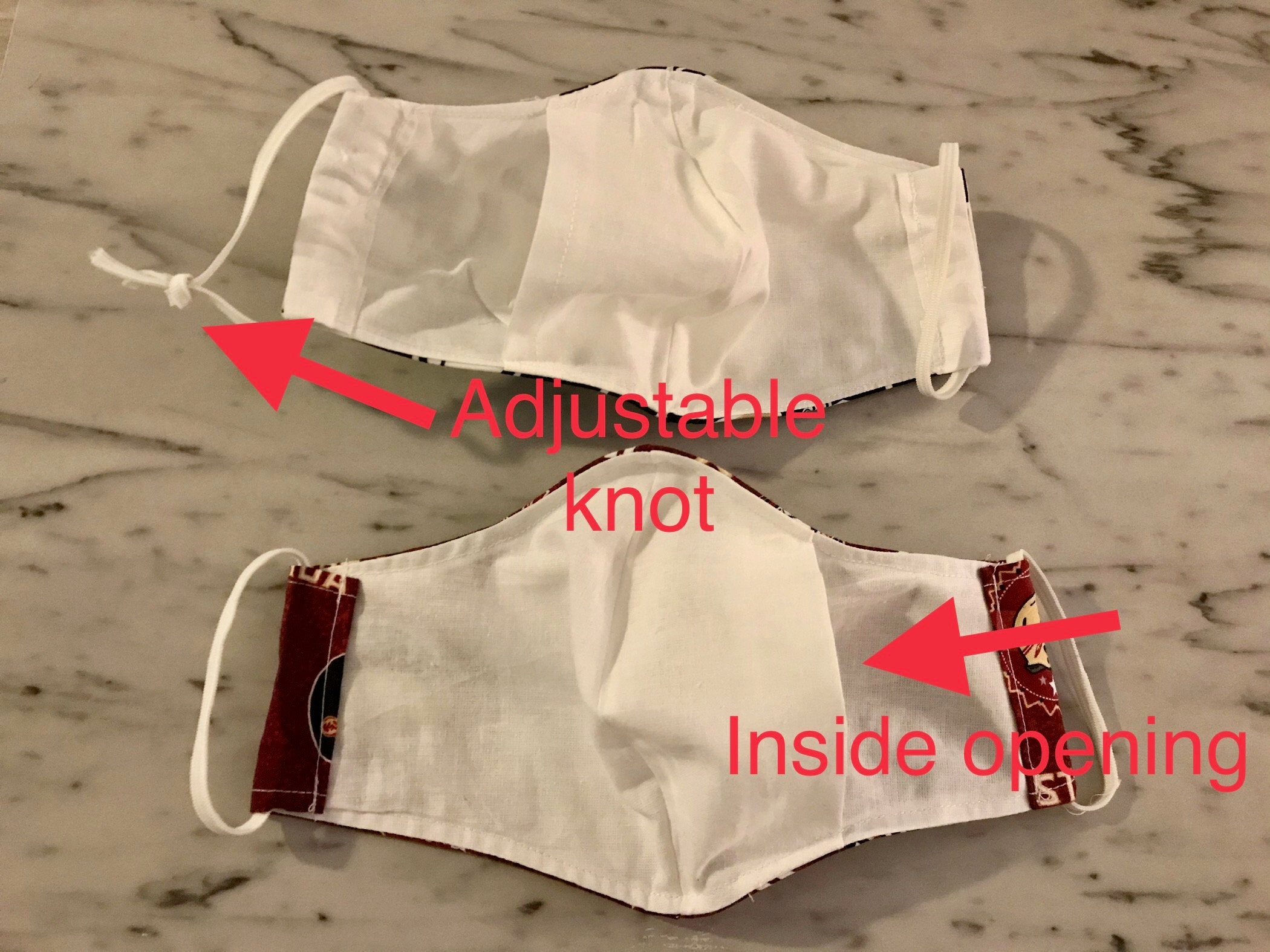 FSU Seminoles Cotton Flannel Fabric Face Masks. Washable - Etsy