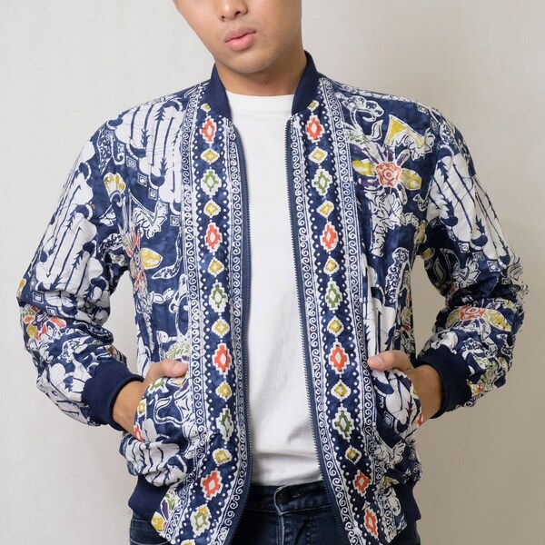 Batik Jacket - Etsy
