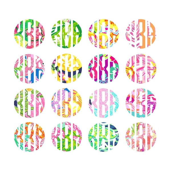 Lilly Pulitzer Monogram - Etsy