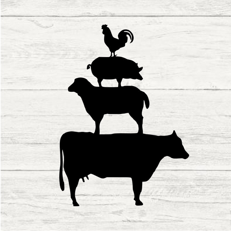 SVG Barn Animals SVG Cut File Digital Download Cricut - Etsy