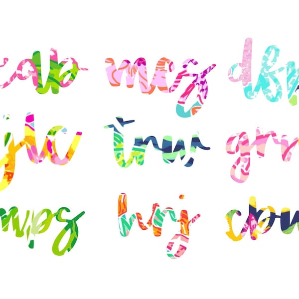 Stanley Cup Name Initial Sticker - Etsy