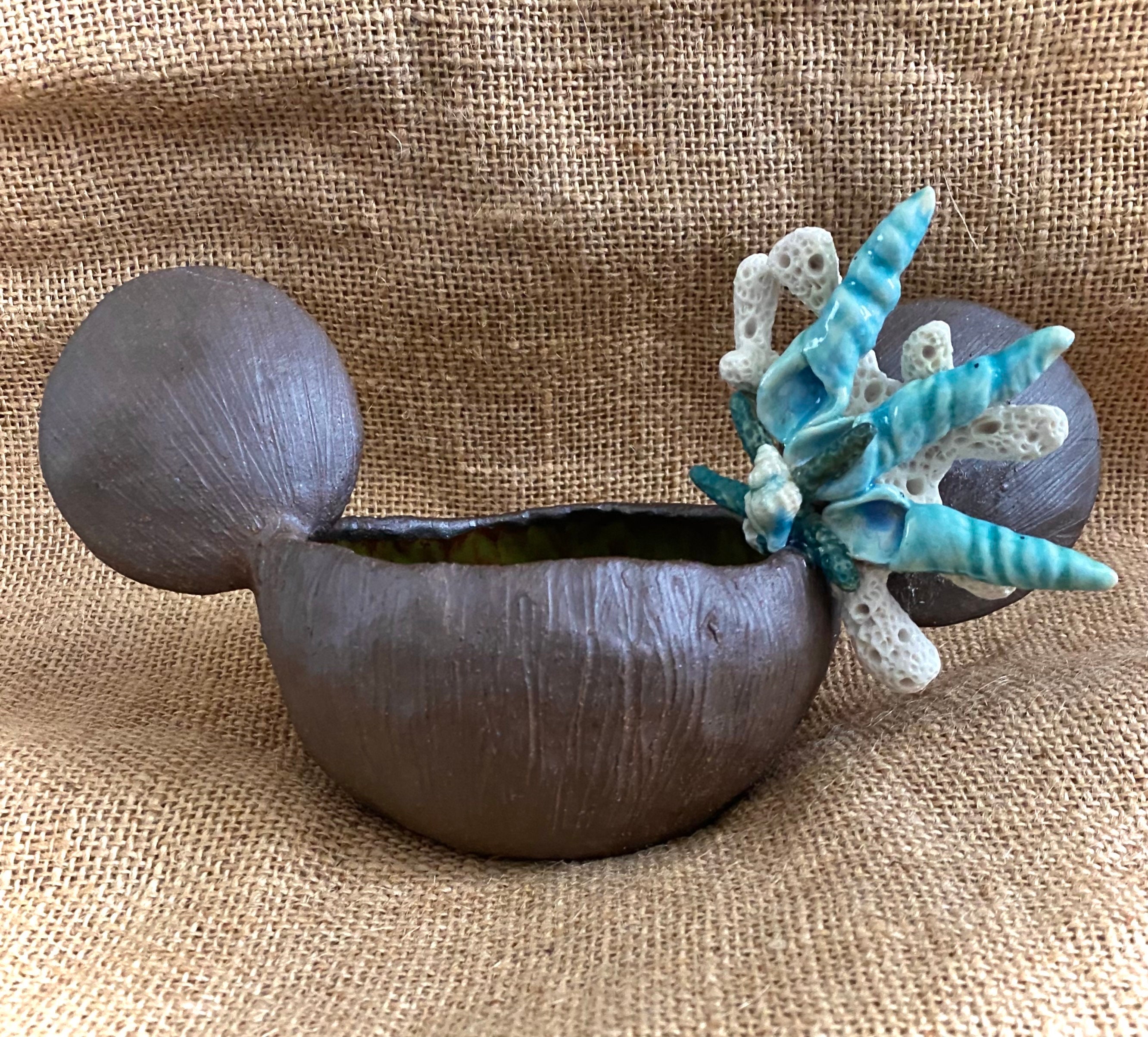 Mickey & Minnie Coconut Mugs - Etsy