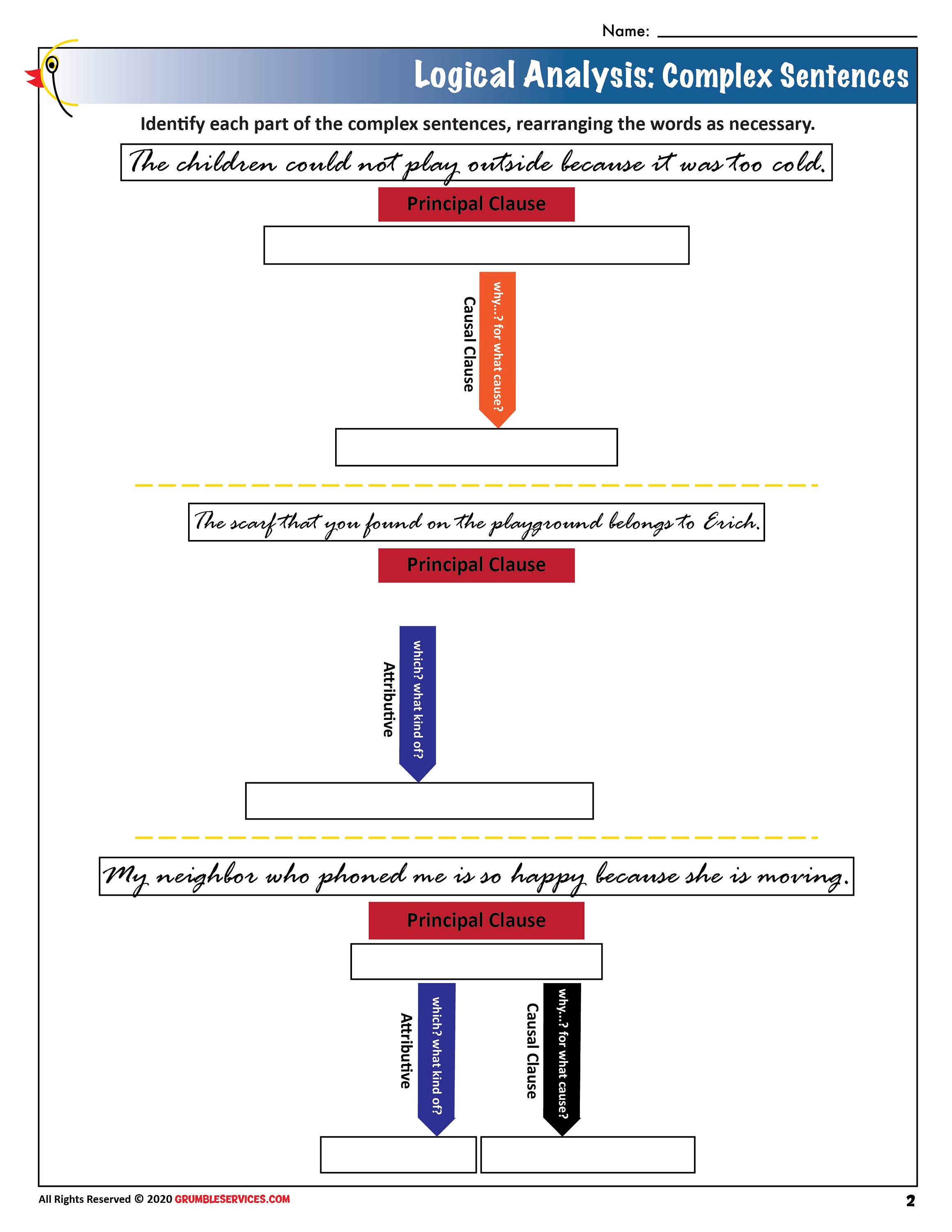 Sentence Analysis BUNDLE: Elementary Montessori Language Help and ...