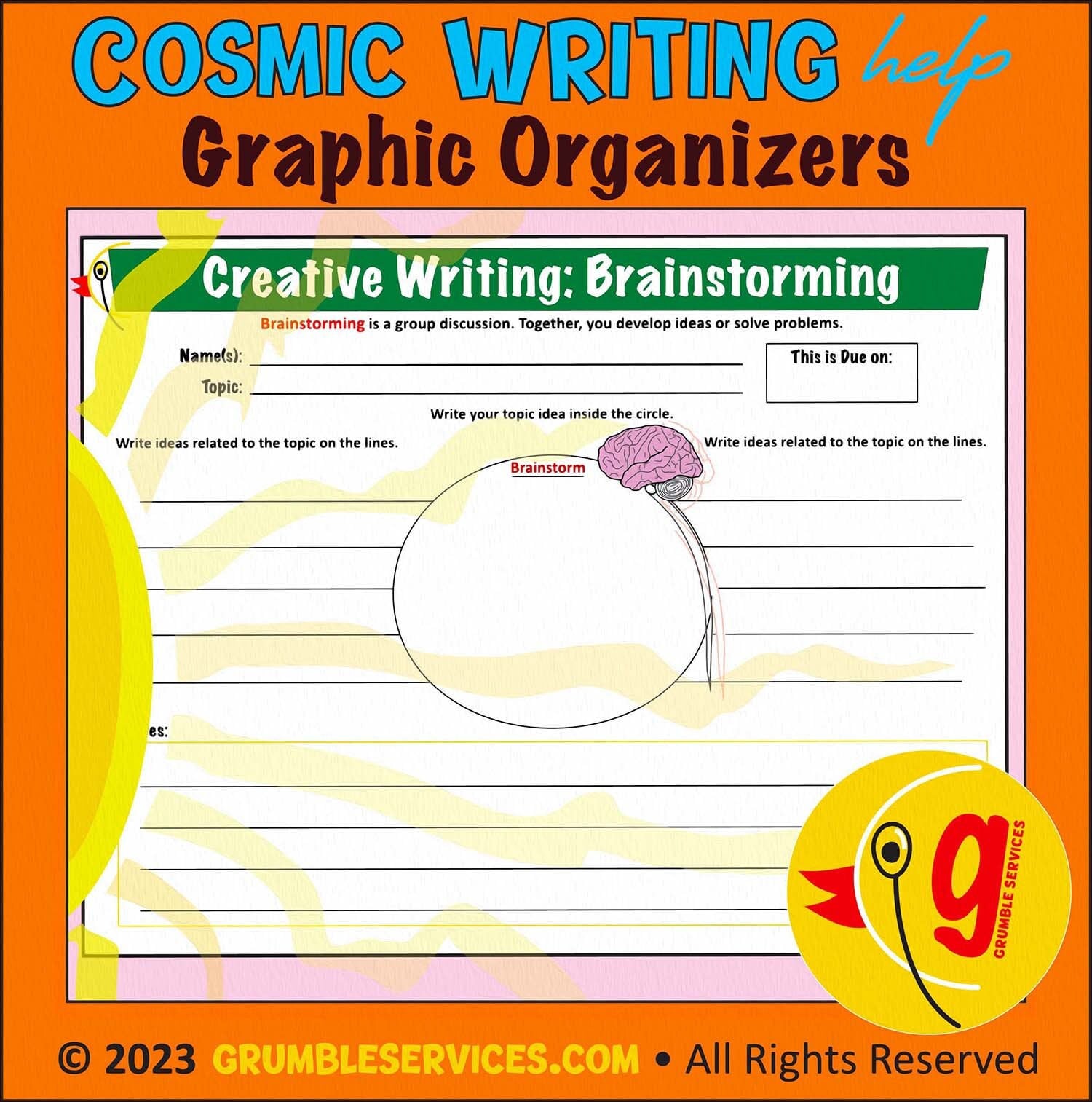 Brainstorming Graphic Organizer