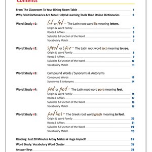 Montessori Spelling & Vocabulary Guide BUNDLE: Etymology WORD - Etsy
