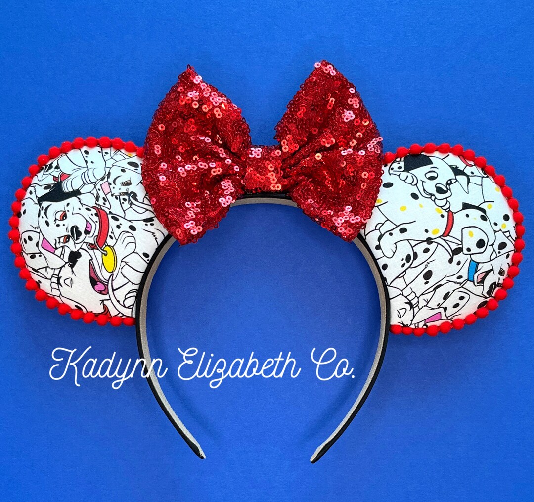 101 Dalmatian Mouse Ears, Cruella Mouse Ears, Mickey Minnie Mouse Ears ...