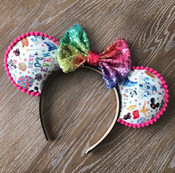 Magic Kingdom Mouse Ears Mickey Minnie Mouse Ears | Etsy
