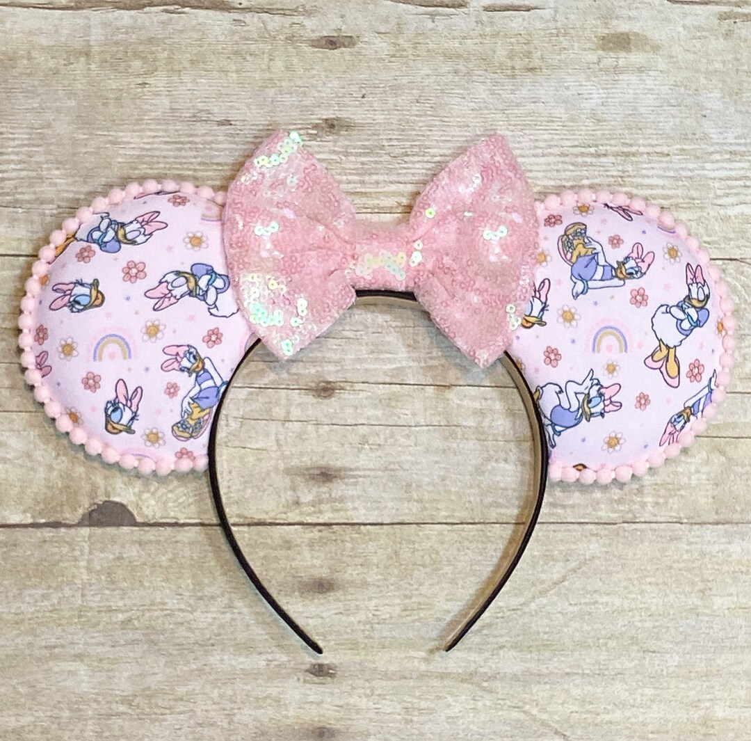 Daisy Duck Mouse Ears, Mickey Minnie Mouse Ears - Etsy